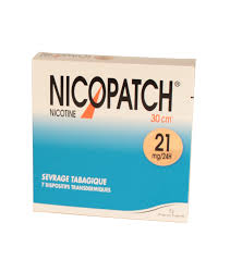 Nicopatch 21mg/24h en dispositif transdermique