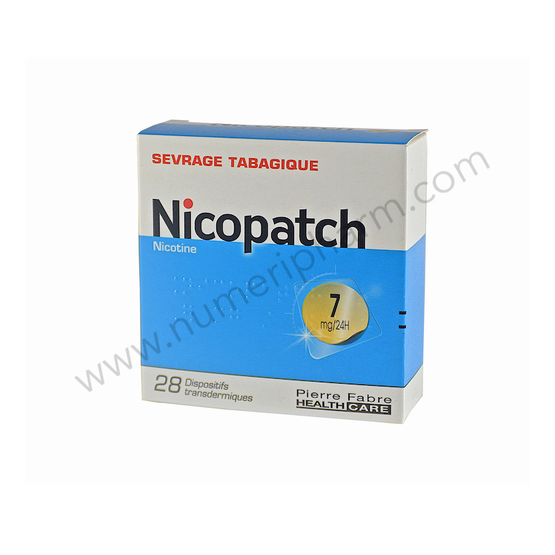 Nicopatch 7mg/24h en dispositif transdermique pour aider au sevrage ...